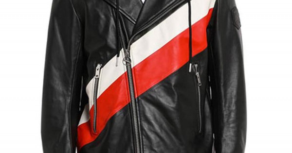 13 Reasons Why Ross Butler Leather Jacket with Hood