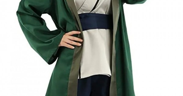 5th Hokage Tsunade Naruto Green Cloak