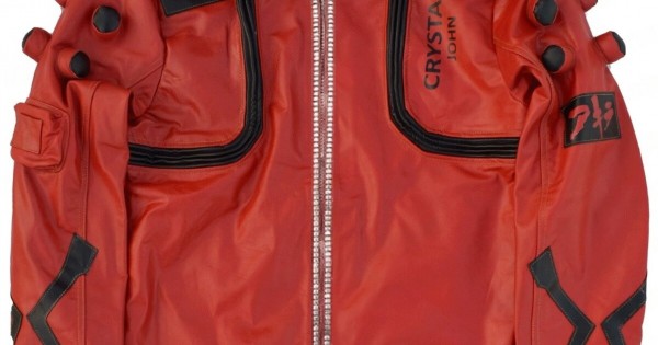Akira Kaneda Cyberpunk 2077 Red Leather Jacket