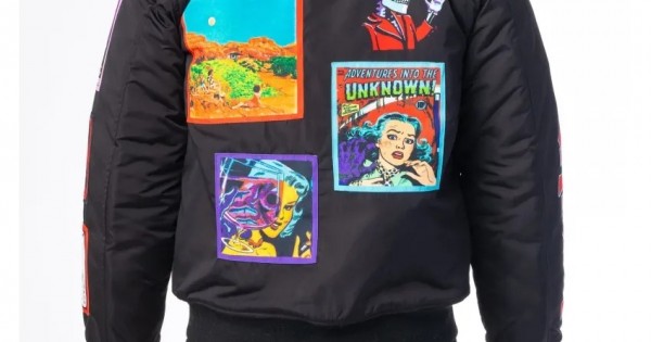 BLACK MUTANT BOMBER JACKET