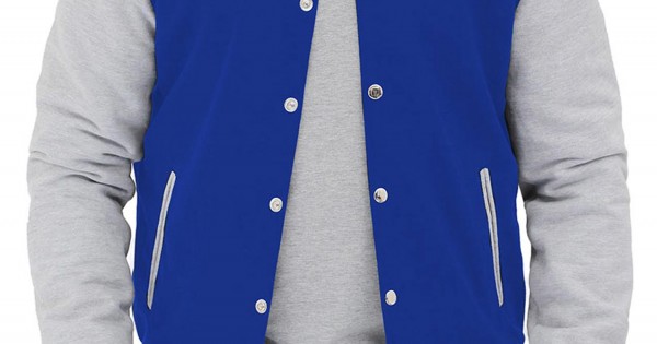 Button Up Varsity Baseball Jacket