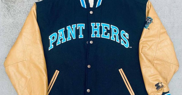 Carolina Panthers 90’s Varsity Jacket