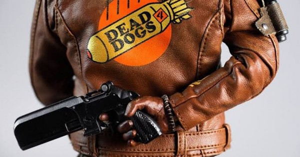 Colt Vahn Deathloop Brown Leather Jacket Costume