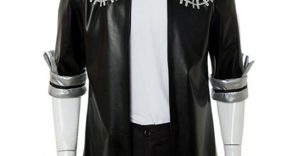 Dabi My Hero Academia Leather Coat Halloween Cosplay Costume