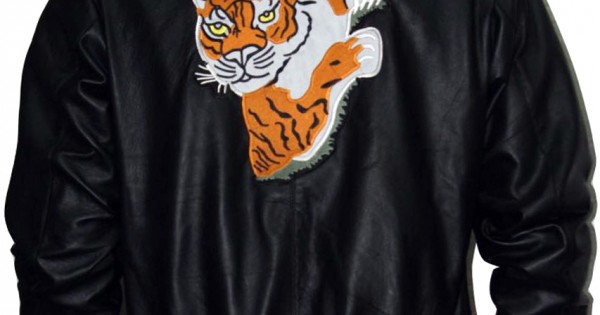 Rocky 2 Tiger Balboa Black Leather Jacket | JacketsThreads