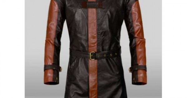 Aiden Pearce Watch Dog Leather Trench Coat