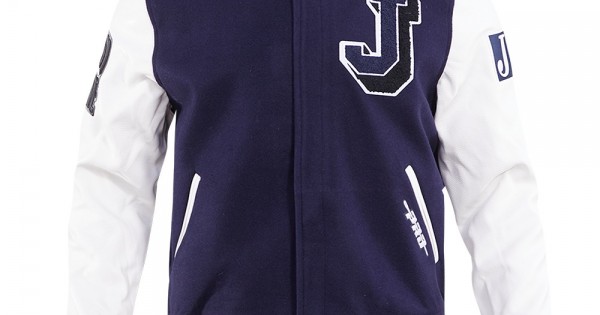 Jackson State University Classic Rib Wool Varsity Jacket