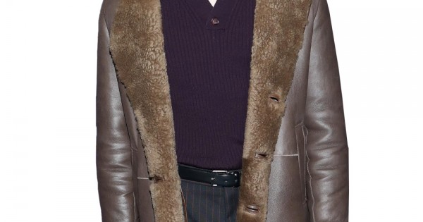 Jeremy Allen White The Iron Claw Leather Coat