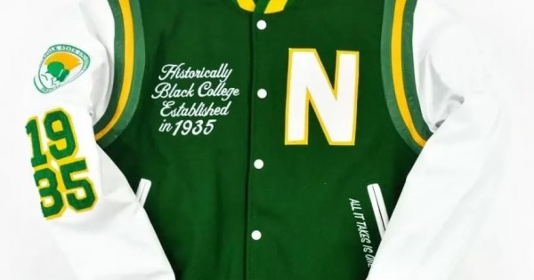 Norfolk State University Green Varsity Jacket