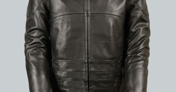 Stylish Leather Racer Jacket