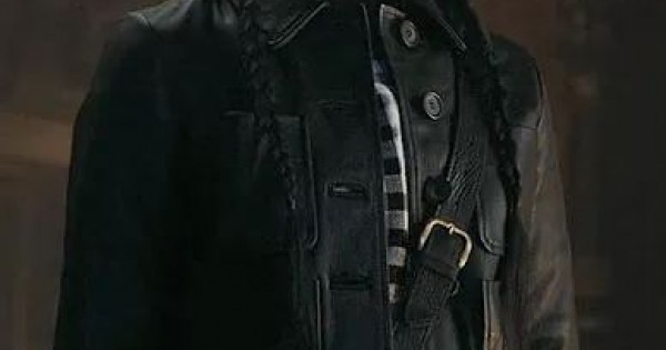 Wednesday Addams Jenna Ortega Cropped Black Leather Jacket