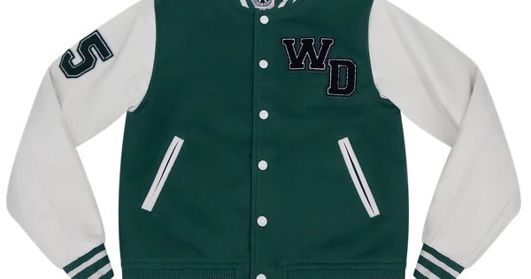 Wicked Letterman Green Varsity Jacket