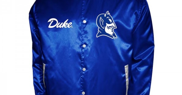 Duke Blue Devils Tide Club Satin Jacket